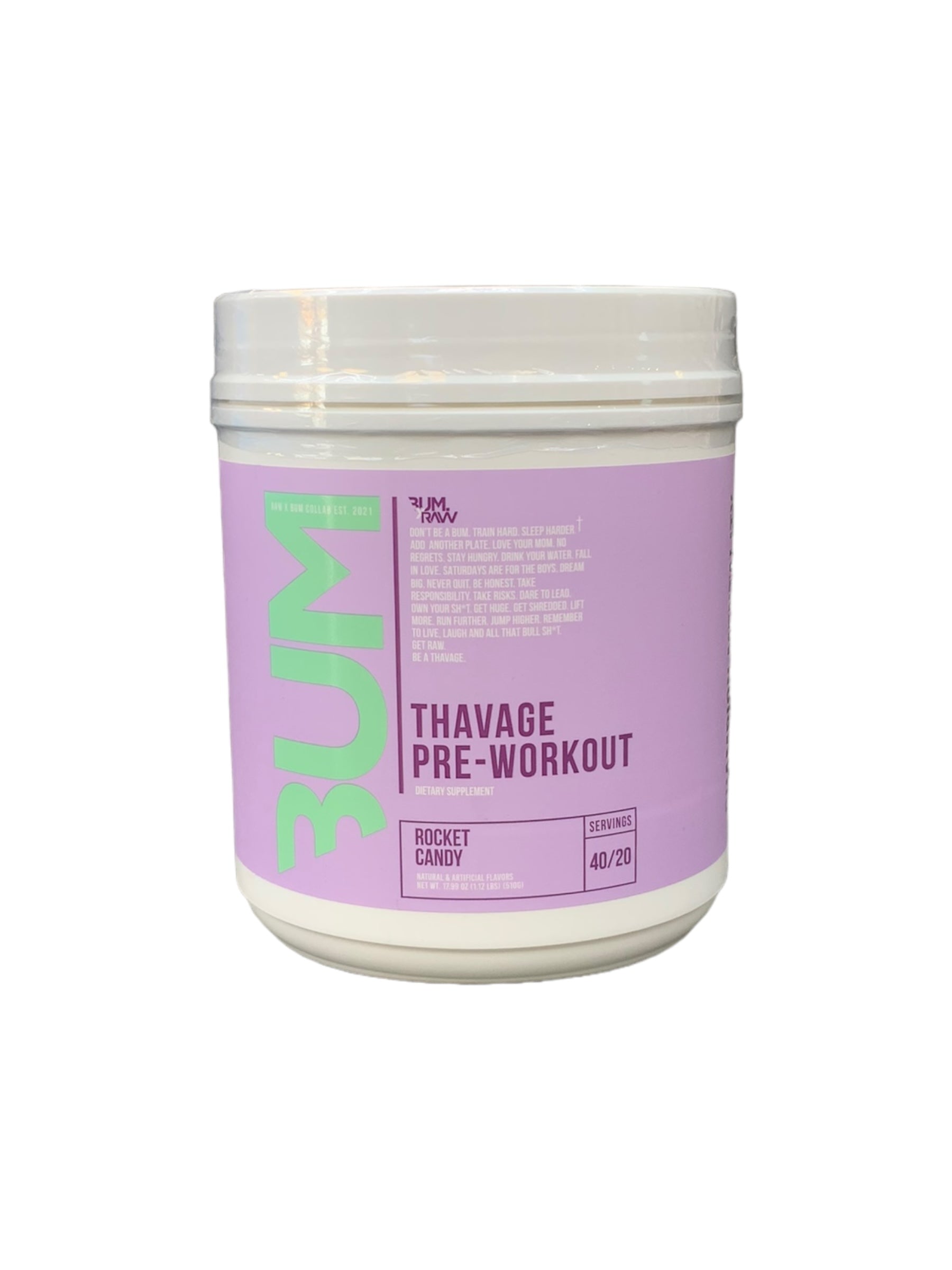 Thavage Pre-Workout – West Coast Nutra