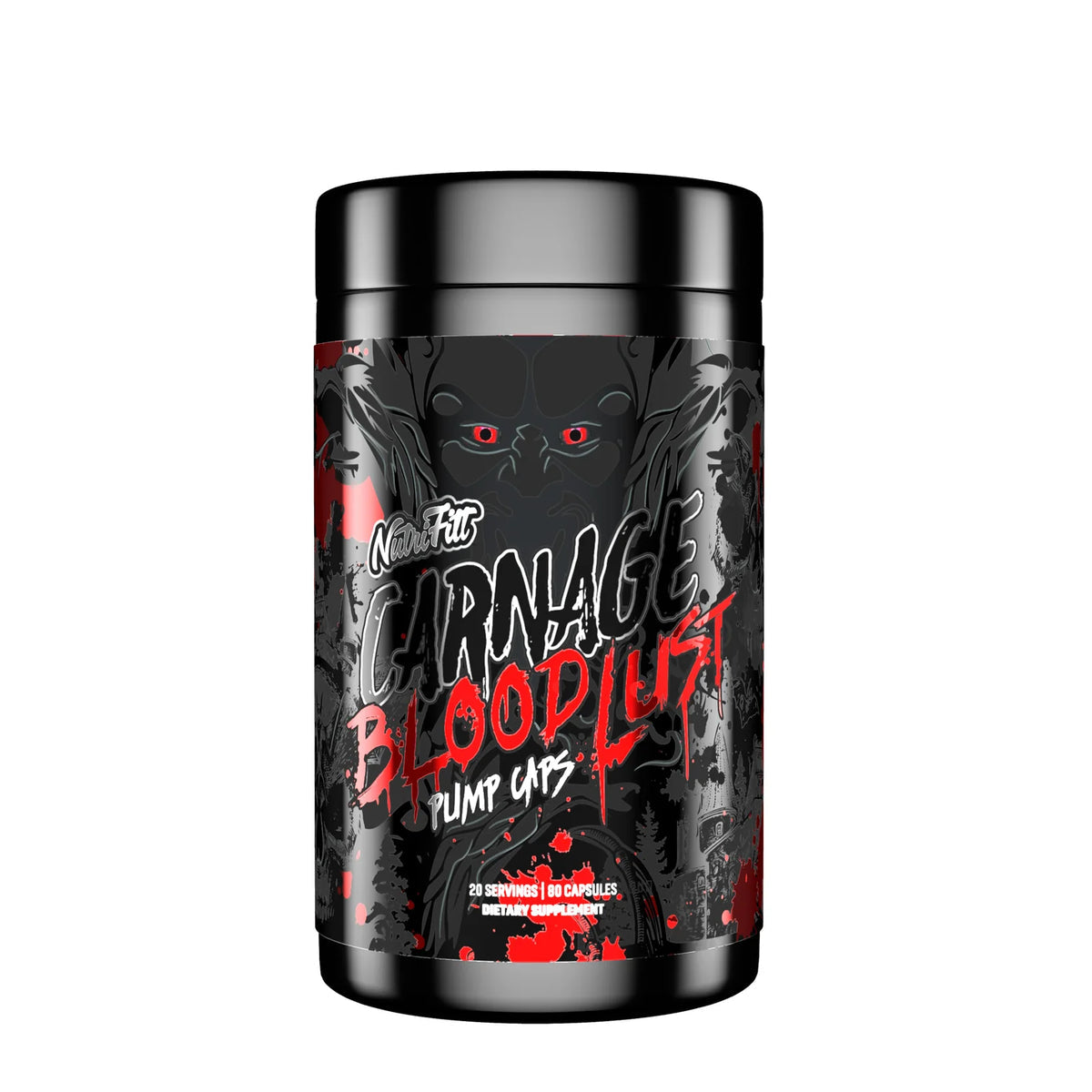 NutriFitt Carnage Blood Lust- Pump Caps – West Coast Nutra