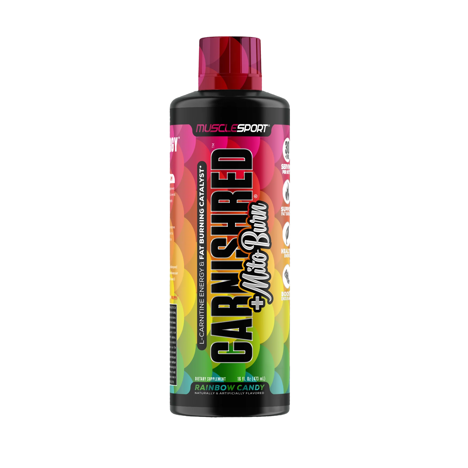 CARNISHRED®+ MITOBURN® 16OZ LIQUID - NON STIM FAT BURNER – West Coast Nutra